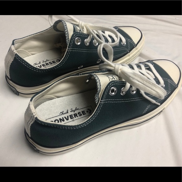 Converse | Shoes | Converse Chuck 7 Ox Dark Green Cream | Poshmark